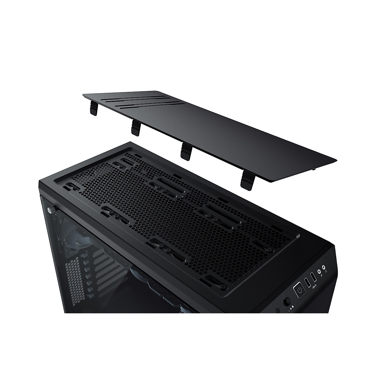 be quiet! Pure Base 600 | ATX Midi Tower PC Case | 2 Pre-Installed Fans | Tempered Glass Window | Orange | BGW20