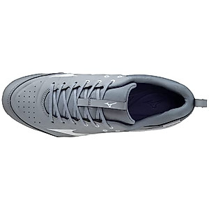 Mizuno mens All Surface Low Ambition 2 Turf Shoe, Grey-White, 10.5 US