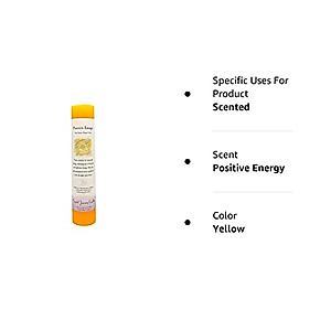 CRYSTAL JOURNEY Candle Pillar Positive Energy, 1 EA