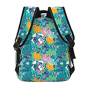 KOKZIP Unisex School Backpacks 3D Printed Funny Cartoon Laptop Backpacks Casual Durable Daypack 15.6 Inch