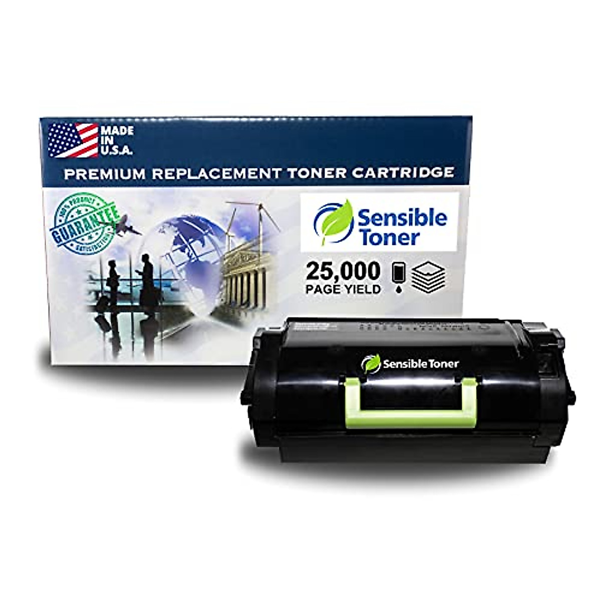Sensible Toner, Lexmark 521H, 52D1H00, Compatible Toner Cartridge for Lexmark MS810n MS710 MS711 MS810 MS810n MS810dn MS811 MS811dn MS812, 25,000 Pages, Made in The USA