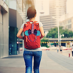 Fancheer 3Pcs Mouse Ears Headband Holder for Backpack Lanyard Strap Keychain Hanging Decor Organizer Trip Accessories