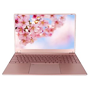 PUSOKEI 15.6in Slim Laptop, 2.9GHz Celeron N5095 CPU, LPDDR4 16GB RAM 128G SSD, UHD Graphics, FHD IPS Display, Webcam, Dual Speaker, 2.4G/5G WiFi, BT, Backlit Keyboard, Windows11