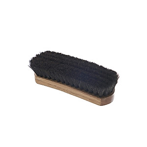 Superio Shoe Brush - Premium 7" Soft Bristles - Ideal for Cleaning and Polishing Shoes and Boots - Creates an Inimitable Shine on Leather - Sturdy and Durable