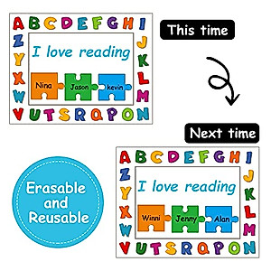 Puzzle Pieces Cutouts Puzzle Pieces Accents Paper for Classroom Decor Bulletin Board School Playroom Baby Nursery Kids Bedroom Studio (64 Pieces)