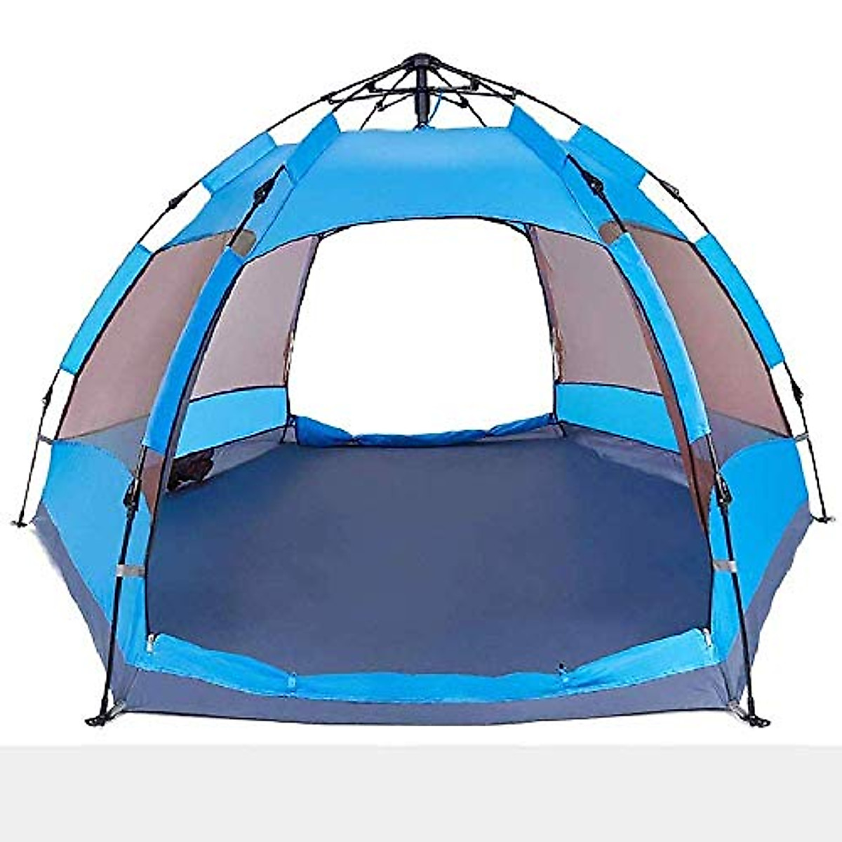 AyfeS Tent for Camping Automatic Pop Up Camping Tent 8 Person Family Tents,Big,Easy Up, Large Mesh Door,Waterproof, Sunscreen Large Space for Picnic Outdoors