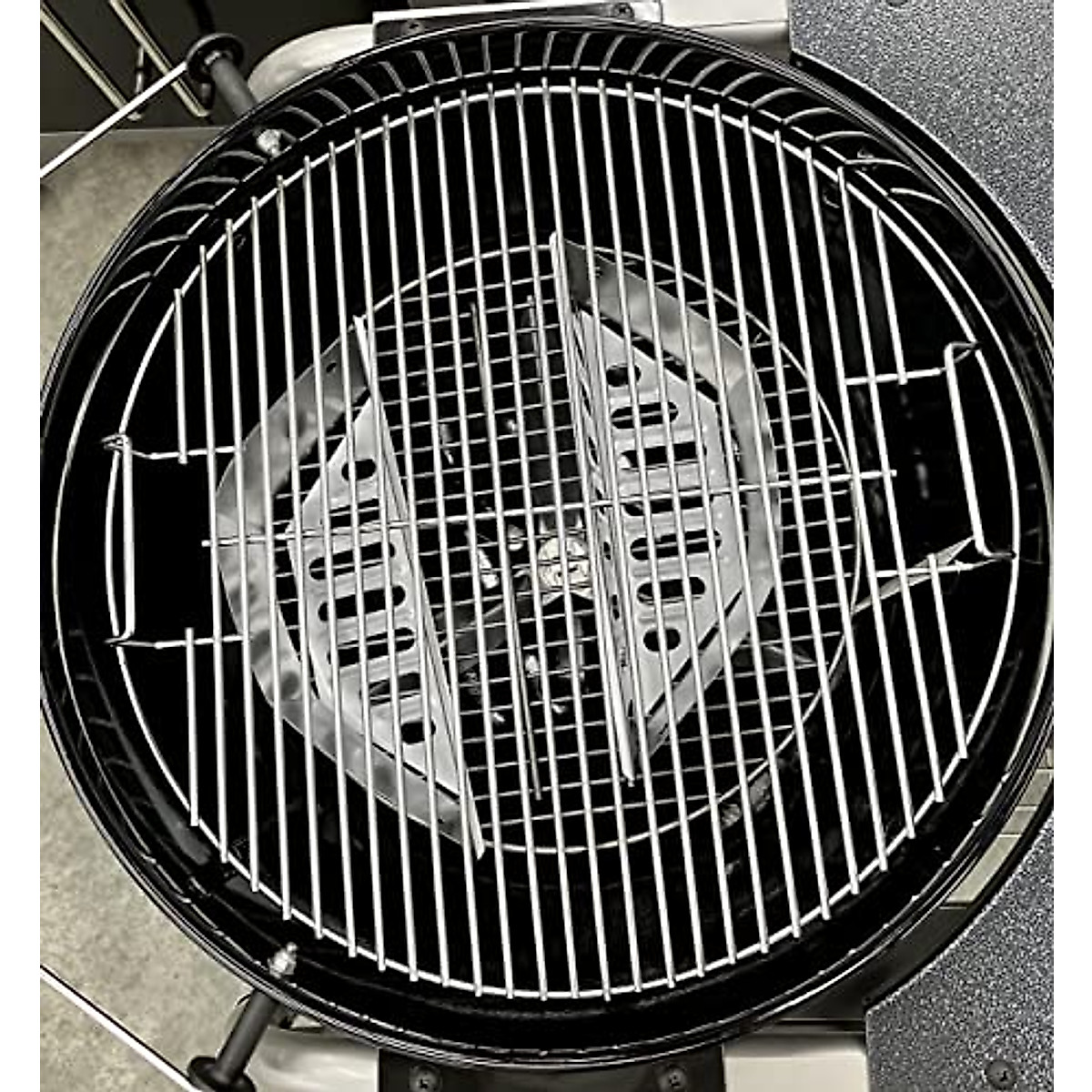 Aura outdoor products 22" Stainless Steel Upgraded Replacement Cooking Grate for Weber Kettle, Recteq Bullseye 22 Inches