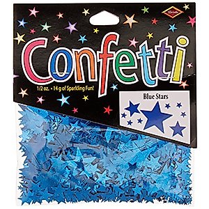Blue Stars Confetti 1/2 oz