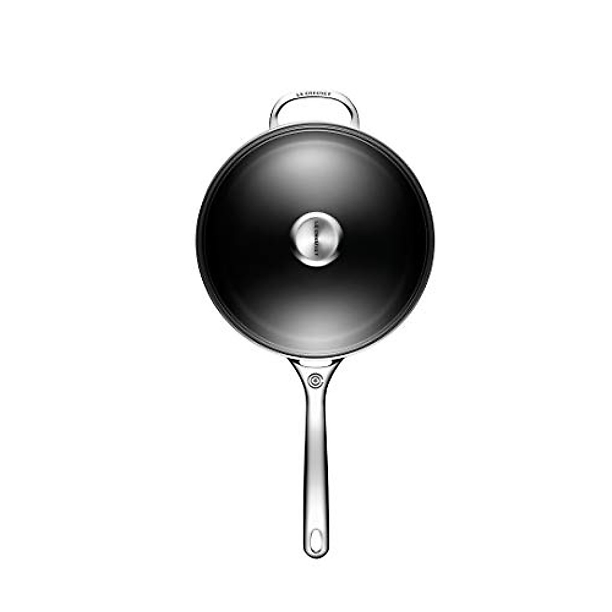 Le Creuset Toughened Nonstick PRO Saute Pan With Glass Lid, 4.25 qt.