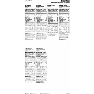 Augason Farms Breakfast Emergency Food Supply 4 Gallon Pail