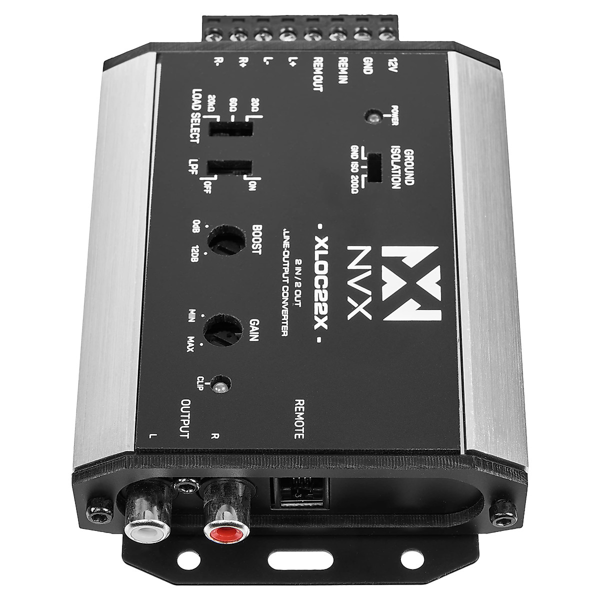 NVX XLOC22X 2 inputs / 2 outputs High Voltage Active Line Output Converter with Impedance Matching