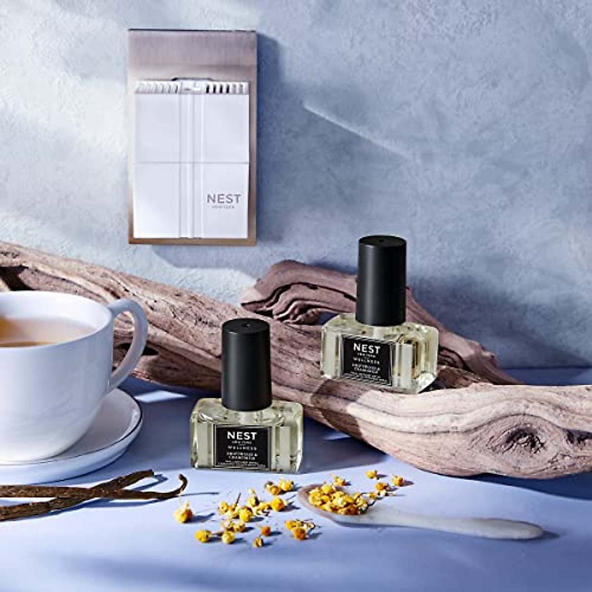 NEST Fragrances Driftwood & Chamomile Wall Diffuser Refill, Set of 2