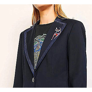 HAFILO vintage Austrian crystal rhinestones bizarre cat brooch scarf buckle pin for men women girl fashion personality jewelry