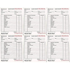 Marianna Deluxe Salon Check Pads 5'x3' White 6 x BK-08821W