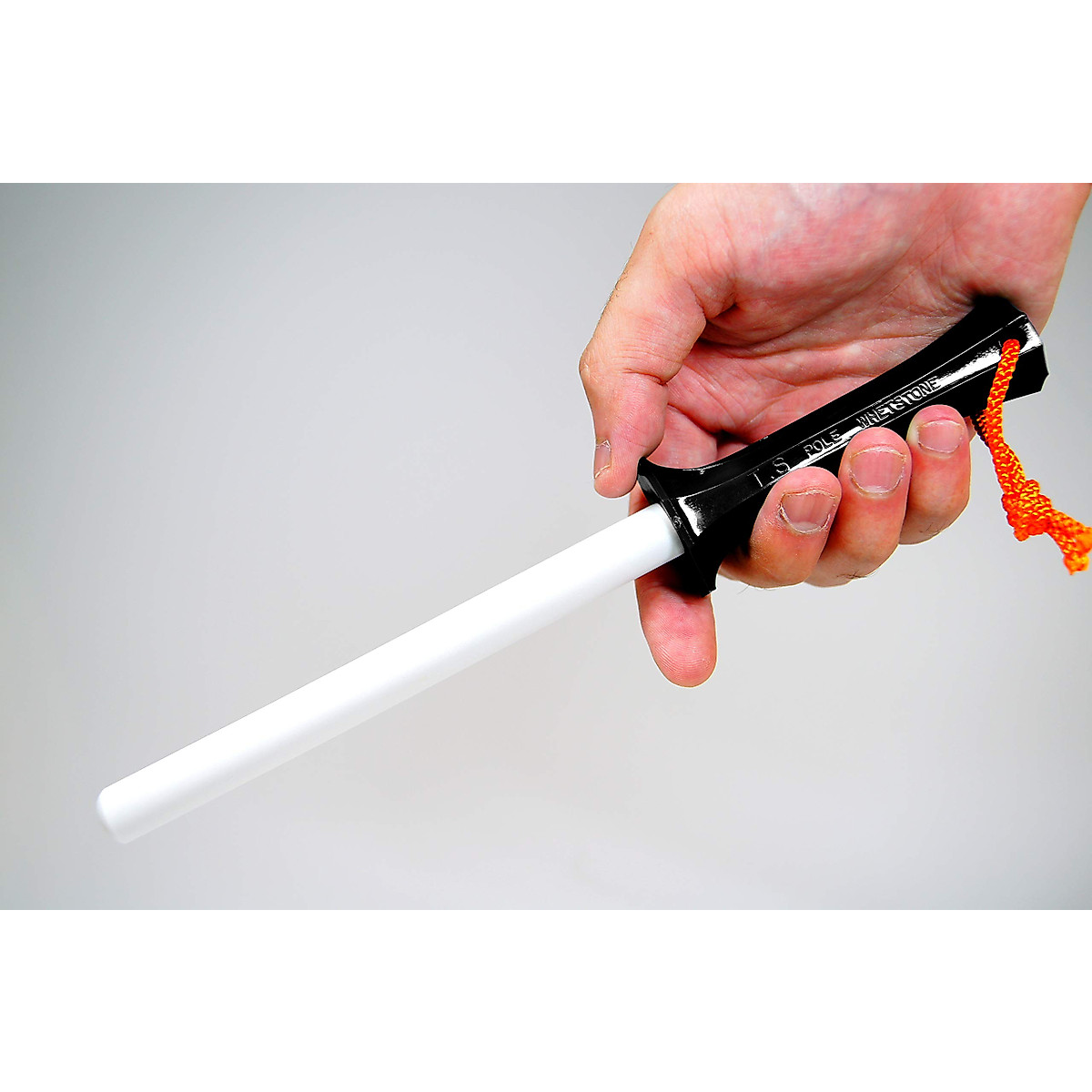 Seki Japan Chef Knife Sharpening Rod, 6 Inch, Durable Ceramic Honing Steel Knife Sharpener (150mm)