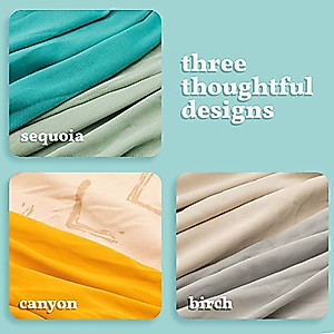 Willow Circle Sensory Swing - Indoor Compression Therapy Swing Hammock, Kids & Adults, with Hardware, for Autism Spectrum Disorder, ADHD, Anxiety, Sensory Processing Disorder, Sensory Seeker (Birch)