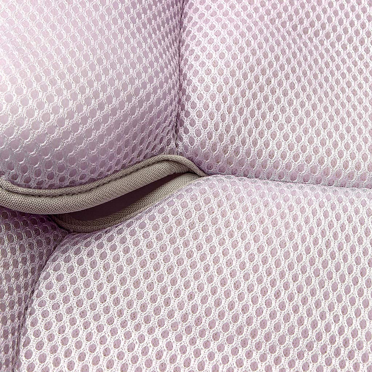 KAKIBLIN Baby Stroller Cushion, Soft Baby Stroller Liner Pram Head and Body Support Pillow Washable Baby Stroller Padding Head Support Cushion for Newborn, Purple