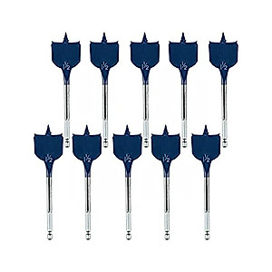 Bosh 10 Pack of 1-1/2 in. x 6 in. Daredevil Spade Bits (Bulk) # DSB1021B-10PK