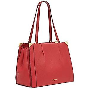 Calvin Klein Fern Triple Compartment Tote, Poppy