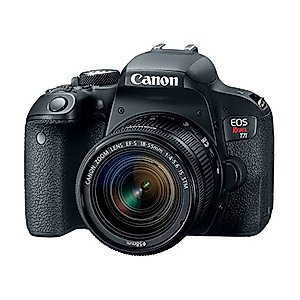 Canon EOS Rebel T7i US 24.2 Digital SLR Camera with 3-Inch LCD, Black (1894C002)