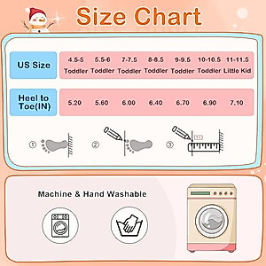 L-RUN Kids Winter Indoor Household Shoes Toddler Slippers Lightweight Indoor Home Shoes Grey M US 4.5-5 Toddler