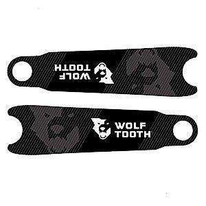 Wolf Tooth Crankskins Crankarm Protectors Black V2