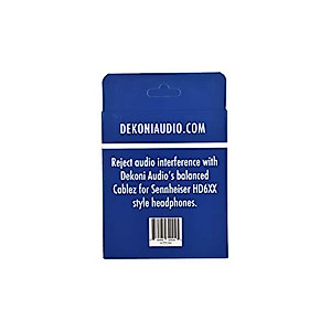 Dekoni Audio Balanced 4.4mm Pentacon Cable for Sennheiser HD600 Series Headphones - 1.2M Length