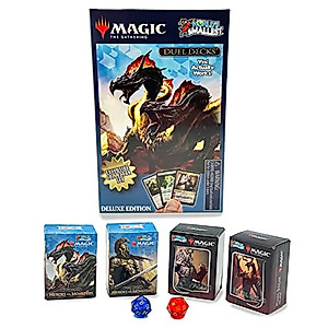 World’s Smallest Magic: The Gathering Exclusive Collector Set Featuring Ajani VS. Nicol Bolas and Heroes VS. Monsters Duel Decks, MTGCollector