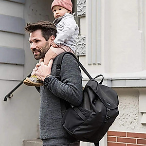 Storksak Eco Backpack Changing Bag - Black