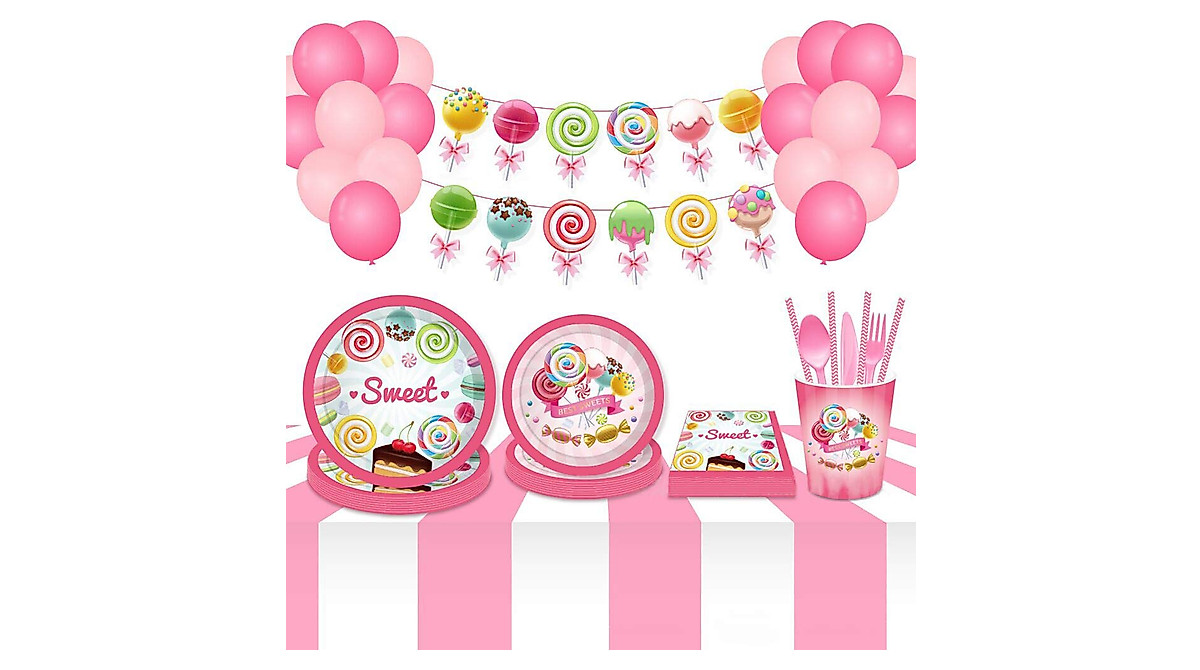 Vibrant Candyland Banner for All Occasions