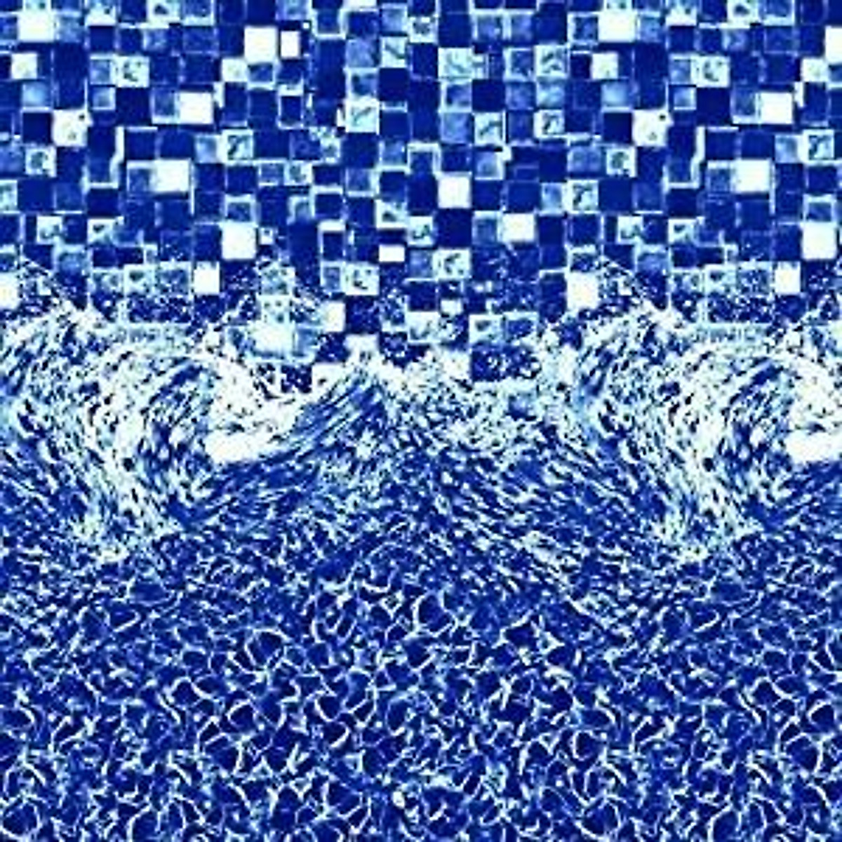 24 ft Round Beaded x 52", Glimmer, Above Ground Pool Liner, Vinyl Pool Liner