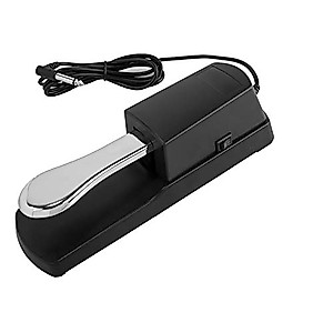 【Only for 3.5mm Jack】 NikoMaku Piano Keyboard Sustain Pedal for 3.5mm Jack Digital Piano Electronic Keyboard SWANX Keyboard