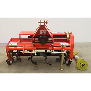 Farmer-Helper 37" Adjustable Offset 3pt Rotary Tiller FH-TL95 Cat.I 3pt 16+hp ~Slip Clutch Driveline Requires a Tractor. Not a standalone Unit.