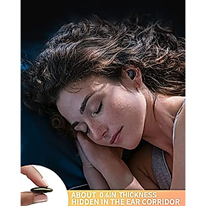 Mosonnytee Sleep Headphones Bluetooth Sleeping Headphones Wireless Sleep Earbuds for Sleep Flat Sleeping Headphones for Side Sleepers Wearing Soft Headphones for Sleeping 7-Hours (White)