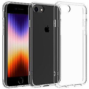 Restoo for iPhone SE Case 2022/2020,iPhone 7 8 Case,Slim Crystal Clear Case with [Not Yellowing] Shockproof Hard PC Back Protective Phone Case for iPhone 4.7 inch