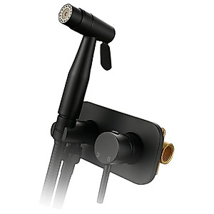 Toilet Bidet Sprayer Set With Hot Cold Mixers Valves Elegant Warm Water Toilet Handheld Bidet Sprays For Hygienic Comfort