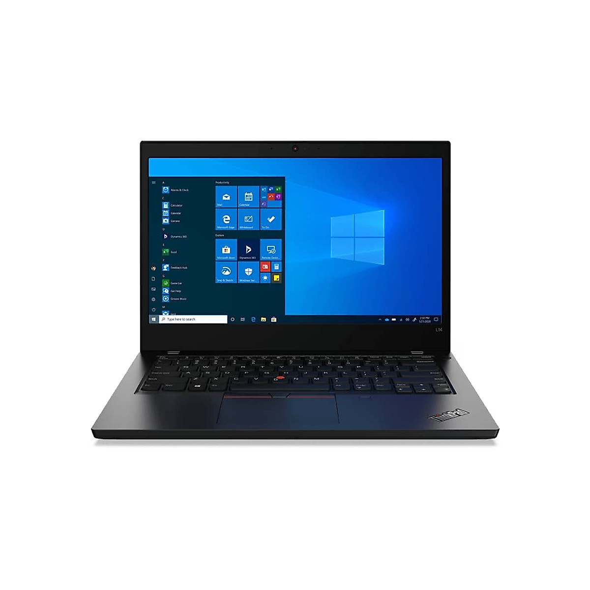 Lenovo Thinkpad L14 Gen2 Business Laptop, 14" FHD (1920 x 1080), Non-Touch, Intel Core 11th Gen i5-1135G7, 8GB RAM, 256GB SSD, Windows 10 Pro