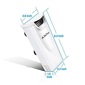 DaToo Aquarium Power Filter in-Tank Ultra Silent Small Fish Tank Filter 3W for Aquarium 1 to 10 Gallon Tank, 1 Yr Warranty