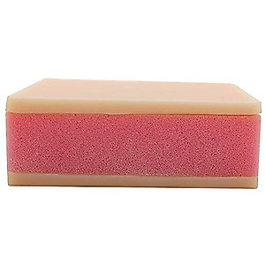 2 Pack Silicone Sponge Human Skin Injection Pad Training Model, Medical Students Training, Nurse Student Practice