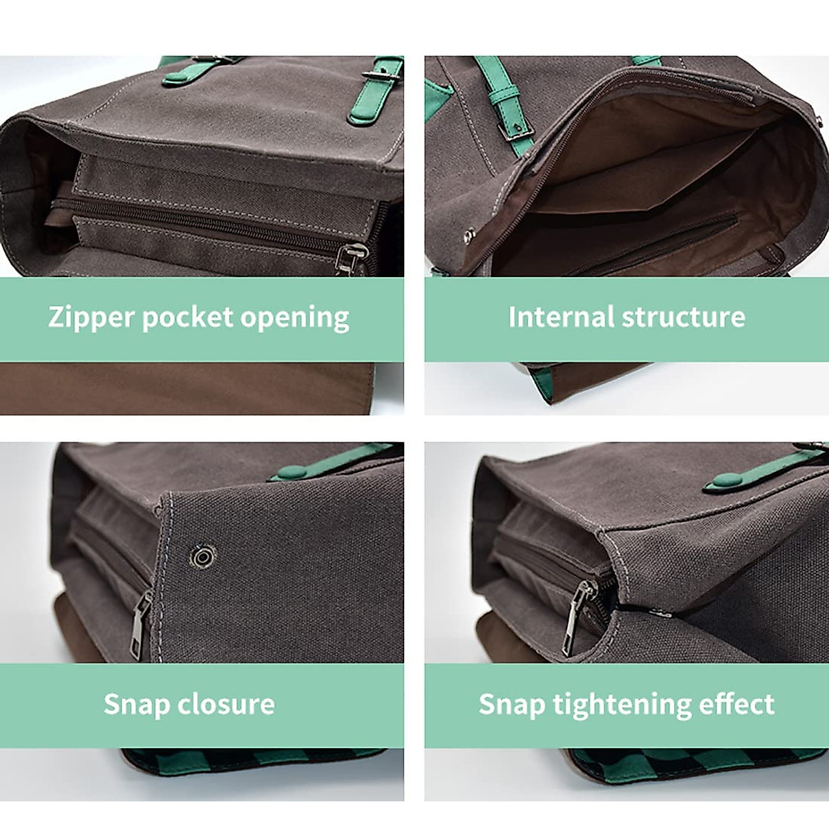 Kahopy Anime Backpack Canvas Shoulders BookBag 3D Print Daypack Schoolbag Laptop Back Pack for Anime Fans