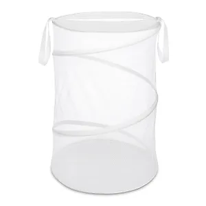 Whitmor 18" Collapsible Laundry Hamper White