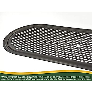 LloydPans Kitchenware 7 Inch by 18 Inch Perforated Flatbread Pan Made in the USA