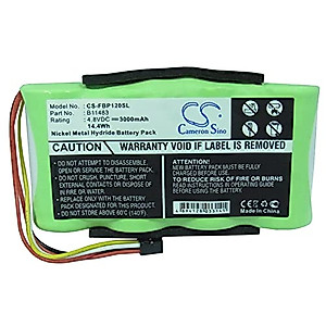 VINTRONS 3000mAh Replacement Battery for FLUKE Fluke 123 (Firmware Below V2.0), Fluke 123S (Firmware be