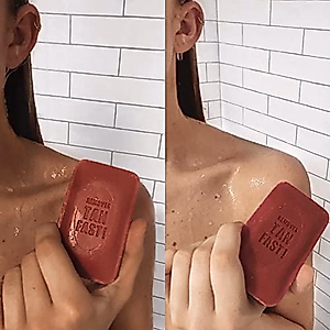 MODELCO Tan Remover Exfoliating Soap - Lather, Scrub And Go - Instantly Remove Self-Tan Like Never Before - Enriched With Goats Milk And Natural Pumice - Prep Skin And Fix Tanning Mishaps - 4.41 Oz