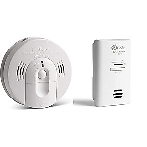 Kidde AC Carbon Monoxide Detector Alarm | Plug-in with Battery Backup | Model KN-COP-DP2 & 21026043 Battery-Operated (Not Hardwired) Combination Smoke/Carbon Monoxide Alarm with Voice Warning