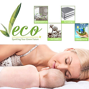 NICETOWN Vertical Blind for Window, Total Shade Patio Door Curtain, Heavy-Duty Full Light Shading Sliding Door Drape Room Divider Curtain (Stone Blue, 1 Panel, 100 inches Wide x 84 inches Long)