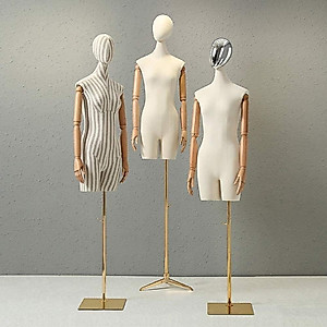 Mannequin Display Stand Tailoring Accessories Seamstress Mannequin Torso Clothing Shop Window Display Mannequin ( Size : Small ) ( )