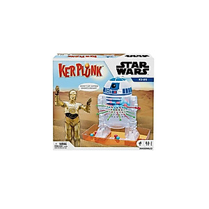 Mattel Games Kerplunk Star Wars Marble-Dropping Kids Game for 2 to 4 Players, Gift for Ages 5 Years Old & Up