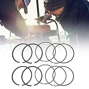 Garden Supplies 2 Set Gasoline Engine Generator Piston Replacement Parts Gasoline Generator Accessories(RvSky)