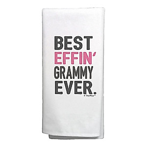 Grandma Grammy Gifts from Grandkids Best Effin Grammy Ever Grammy Kitchen Hand Towel Kitchen Tea Towel